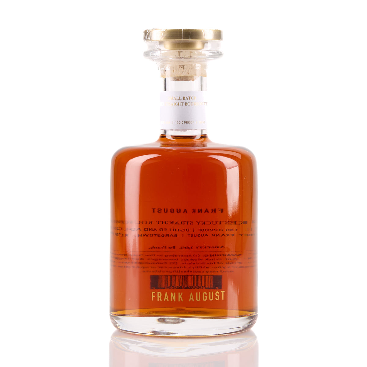 FRANK AUGUST SMALL BATCH BOURBON 750 mL – Cask Store™