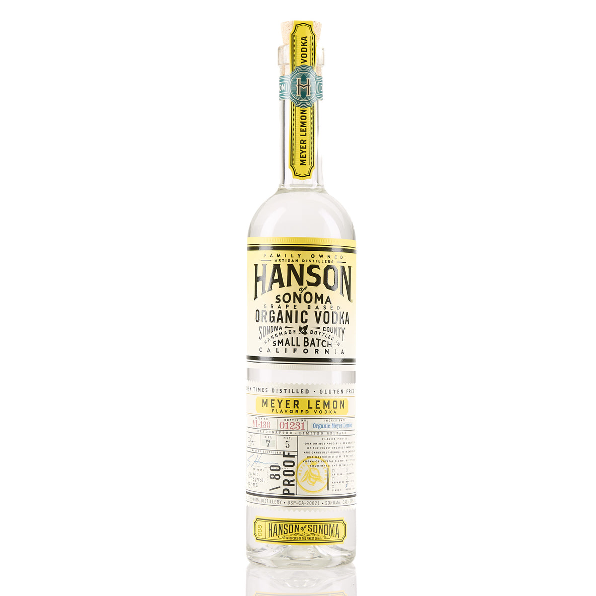 HANSON ORGANIC MEYER LEMON VODKA 750 mL – Cask Store™