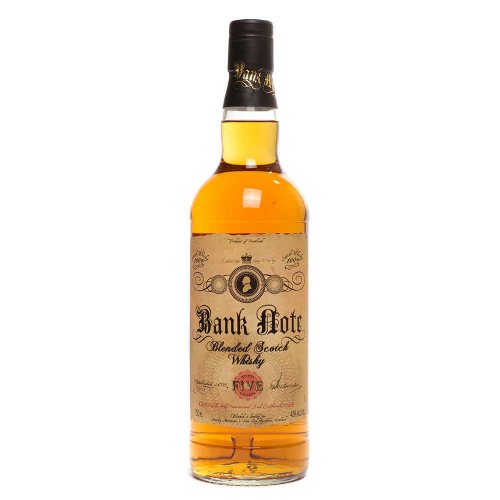 BANK NOTE 5 YEAR BLENDED SCOTCH WHISKY 700 mL – Cask Store™