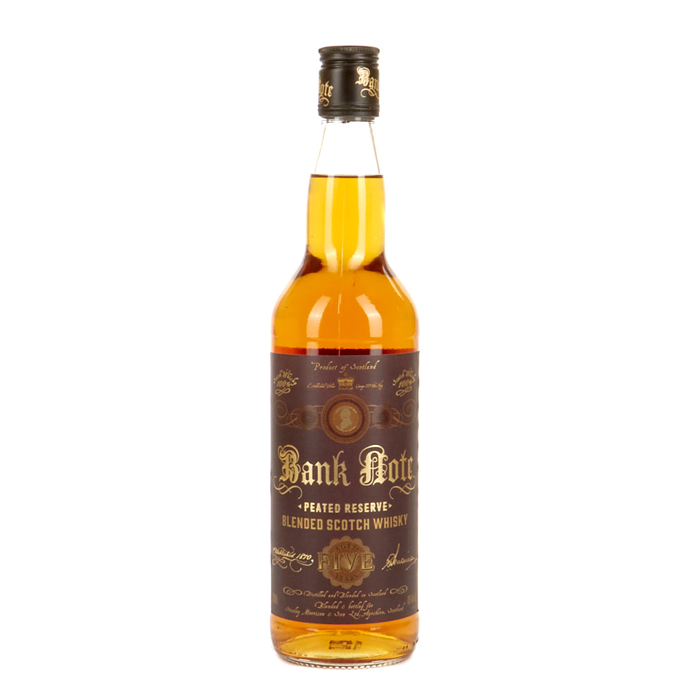 BANK NOTE 5 YEAR PEATED SCOTCH WHISKY 700 mL – Cask Store™