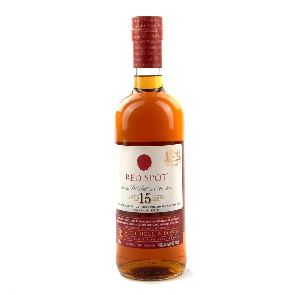 RED SPOT 15 YEAR IRISH WHISKEY 750 mL – Cask Store™