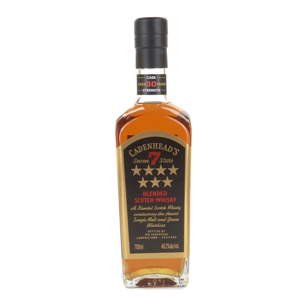CADENHEAD SEVEN STARS 30 YEAR BLENDED SCOTCH 700 mL – Cask Store™