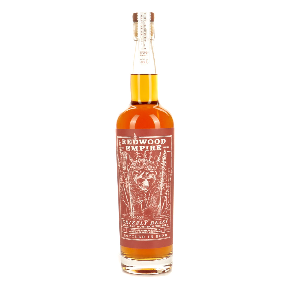 REDWOOD EMPIRE GRIZZLY BEAST BOURBON 750 mL – Cask Store™